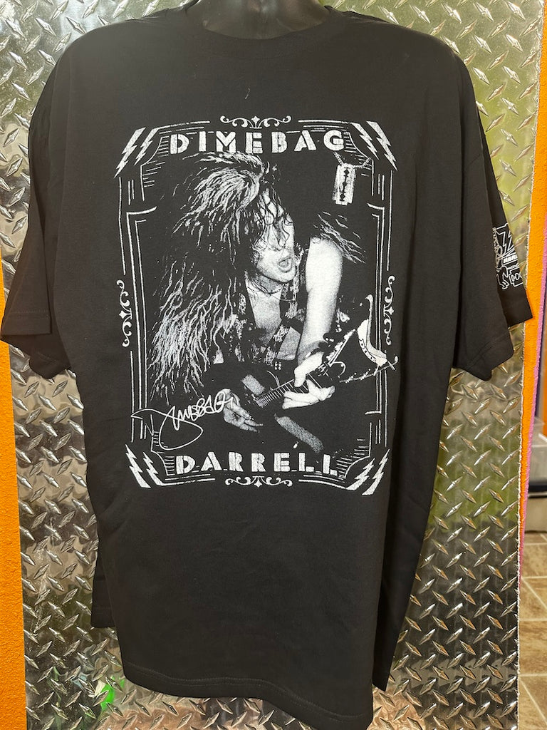 Dimebag Darrell - 'Vintage' T Shirt - Vault Collection – Dimebag Hardware
